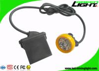 China Impact Resistant Coal Miner Hard Hat Light 10000lux 3.7V with Low Power Warning for sale
