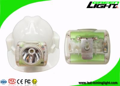 China Rechargeable Miners Helmet Light , Portable Coal Wireless Hard Hat Led Lights13000 Lux for sale
