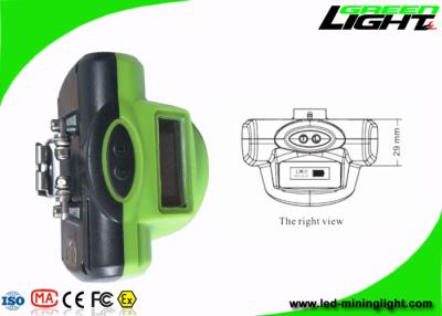 China Rechargeable Miners Helmet Light , Portable Coal Wireless Hard Hat Led Lights13000 Lux for sale