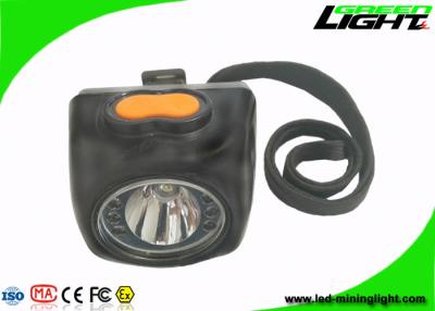 China Digital Screen Underground LED Mining Headlamp 8000lux IP68 With Safety Rope for sale