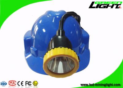 China 50000lux Brightness LED Coal Mining Cap Lamp IP68 Waterproof 11.2Ah For Hunting for sale