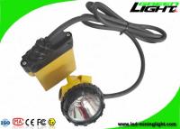 China 25000Lux Anti Explosive Mining Cap Light 10.4Ah Samsung Battery 1200 Cycles for sale