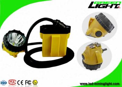 China Safety Coal LED Mining Light Four Lighting Levels 25000lux Brightness 15hrs Lighting Time factory