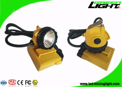 China Coal Mining Cap Lights Hard Hat 10.4AH IP68 25000lux High Beam With 2A Charger for sale