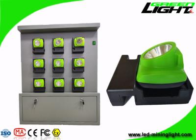 China GLC-6 Cordless Cap Led Mining Headlamp 110 V-240 V 18 Units Charging Rack for sale