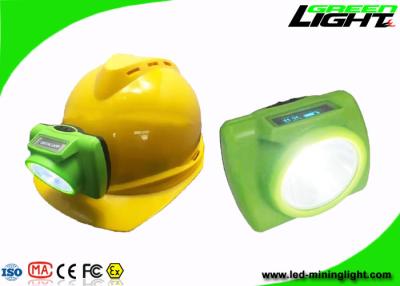 China Small GLC-6 Miners Cap Lamps Cordless 13000lux IP68 With Optical Lighting Angle for sale