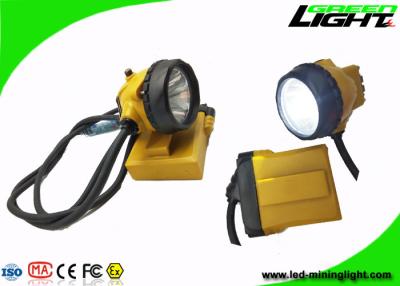 China High Brightness 25000lux Mining Cap Lights Rechargeable Safety Cable Flashing Lamp for sale