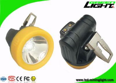 Batería de carga magnética del tamaño IP68 3.8Ah de Cap Lamp Small del minero de subterráneo 10000lux