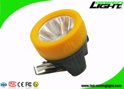 China 10000lux Potable Cordless Cap Lamp , Hard Hat Lights Support DC / USB Charging for sale