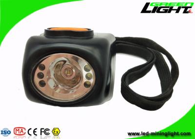 China IP68 Small Size Digital Coal Mining Lights 8000lux 30 / 70 Degree Clip PC Lamp Body for sale