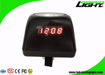 China IP68 Small Size Digital Coal Mining Lights 8000lux 30 / 70 Degree Clip PC Lamp Body for sale