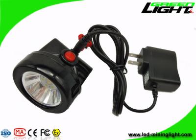 China 1000 Battery Cycles Rechargeable Mining Headlight 10000lux Support Plug - In Charging for sale