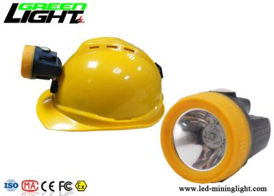 China Cordless SE Mining Hard Hat Lights , Led Miners Cap Lamp Li-Ion With Battery Charger for sale