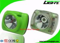 China Cordless Mining Hard Hat Led Lights , Underground Mining Headlight Explosion Proof for sale