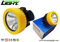 China ABS Material Rechargeable Cordless Mining Cap Lamp CREE LED 5000lux 2.2Ah Li-ion for sale