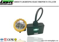 China Semi Corded Mining Cap Light 15000lux High Brightness 6.8Ah Li-ion Battery Low Power Warning for sale