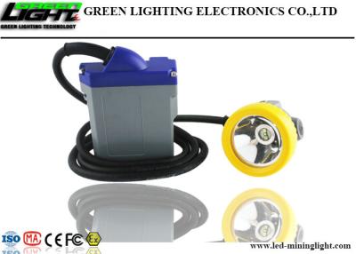 China CREE Chips LED Miners Cap Lamp 15000lux Adopt 6.6Ah Rechargeable Lithium Battery for sale