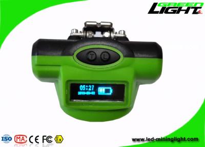 China PC ABS Material Miners Cap Lamps Cordless IP68 Watetproof GLC-6 1 Year Warranty for sale