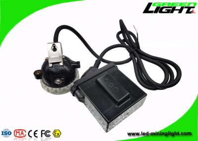 China 4000lux Brightness Mining Hard Hat Led Lights High Intensity With Cable Length Customized for sale