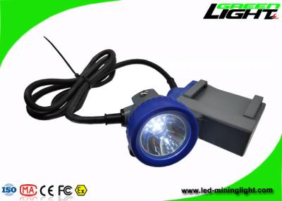 China USB Charging LED Mining Light 10000lux Cap Lamp 6.6Ah Rechargeable Li - Ion Battery for sale