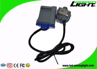 China USB Charging LED Mining Light 10000lux Cap Lamp 6.6Ah Rechargeable Li - Ion Battery for sale