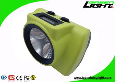China Underground Hard Rock Cordless Mining Cap Lamps , Miners Hard Hat Lamp For Tunneling for sale