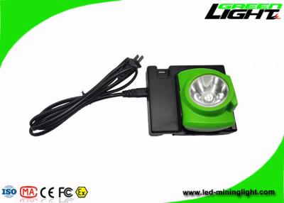 China Rechargeable Battery LED Miners Cap Lamp Anti - Explosive 14-16hrs Working Time for sale