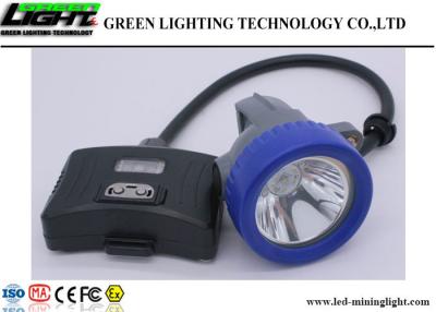 China 6.8Ah Panasonic Battery Mining Cap Lights 15000 Lux Coal Underground Application for sale