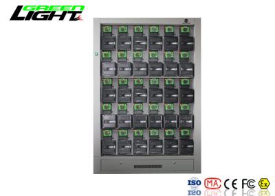 China 30 Units Charger Rack Coal Miner Cap Lights With Power Switch Indication Light for sale