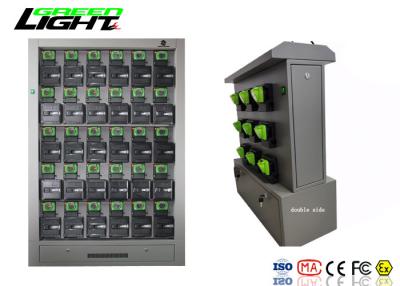China 30 Units Charger Rack Coal Miner Cap Lights With Power Switch Indication Light for sale