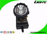 China Underground Mining Cap Light 15000lux 3.7V LED High Brightness ABS PC Material 6.8Ah for sale