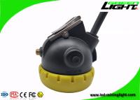 China Rechargeable LED Mining Cap Lamp 10000lux 7.8Ah Li-ion Battery Corded Miners Light for sale