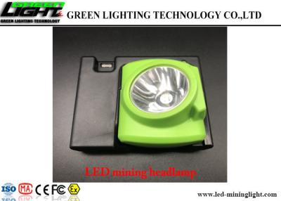 China Rechargeable Underground Mining Cap Lamps 260lum Luminous With OLED Display Screen for sale
