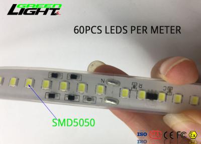 China 5050 SMD Low Voltage Led Strip Light Waterproof IP68 AC 24V-36V For Mining Lighting for sale