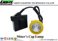 China IP68 Waterproof Underground Mining Cap Lamp 7.8Ah Li-ion Battery 10000lux LED Headlamp for sale