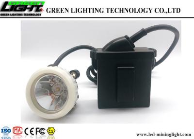 China Traditional Charging Coal LED Miners Cap Lamp 146LUM 6.6Ah 1200 Battery Cycles for sale