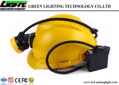 China 6.6Ah Battery Cordless Miners Cap Lamp 3.7V Strong Brightness With USB Charger for sale
