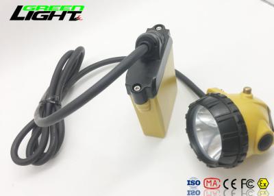 China 25000lux Lightweight Led Headlamp Normal Strong Auxiliary SOS LightingFor Hard Hat for sale