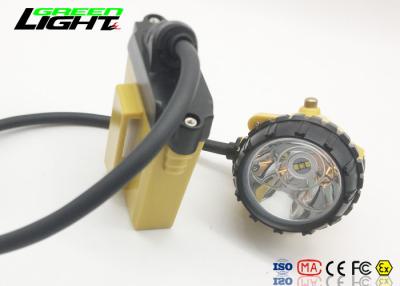 China Waterproof Ip68 Rechargeable Led Hard Hat Light , High Power Led Headlamp For Running for sale