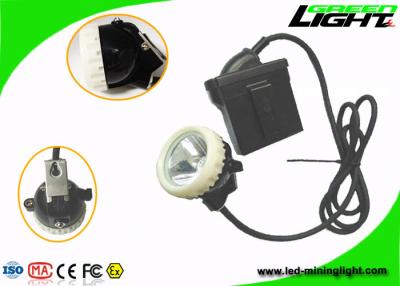 China 4000lux Mining Cap Corded Lamp  Industrial Emergency Lights IP67 1200 Cycles Battery for sale