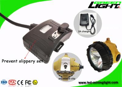 China 25000lux Rechargeable Cree Headlamp , Waterproof Led Headlamp High Safety Super bright for sale