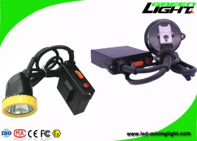 China Strong Brightness LED Mining Light Headlamp3 Watt Rechargeable Lithium Ion Battery for sale