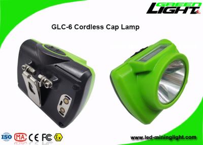 China Cree Cordless Mining Lights 480mA 13000lux 1200 Battery Cycles Support USB Charging for sale