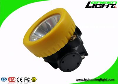 China Safety Head Cordless Mining Cap Lamps Led Helmet Light 2.2ah Battery Capacity for sale