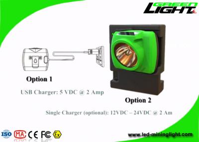 China 12VDC-24VDC IP68 2000mA Rechargeable LED Headlamp for sale