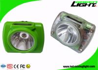 China IP68 Waterproof OLED Screen LED Miners Cap Lamp 5.2Ah 10000Lux Mining Light for sale
