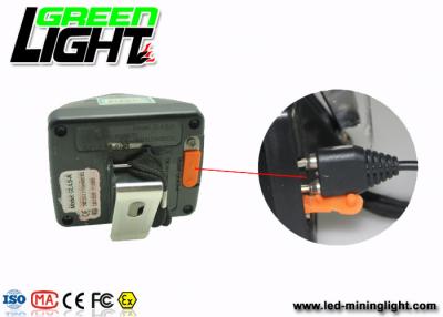 China Safety 4500 Lux 4.5Ah Underground Miner Cap Lamp for sale