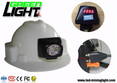 China Safety 4500 Lux 4.5Ah Underground Miner Cap Lamp for sale
