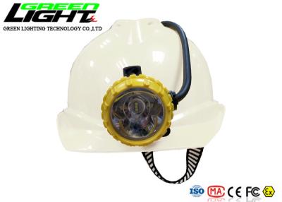 China 1.7W 221LUM 15000lux Rechargeable Mining Cap Lamps for sale
