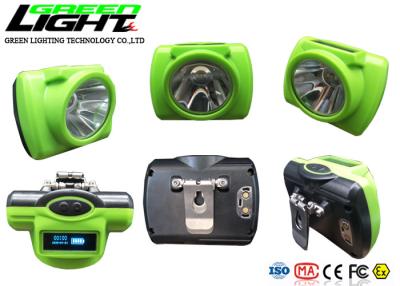 IPX8 imprägniern ABS 1.78W 13000 LUX Underground Cap Lamp